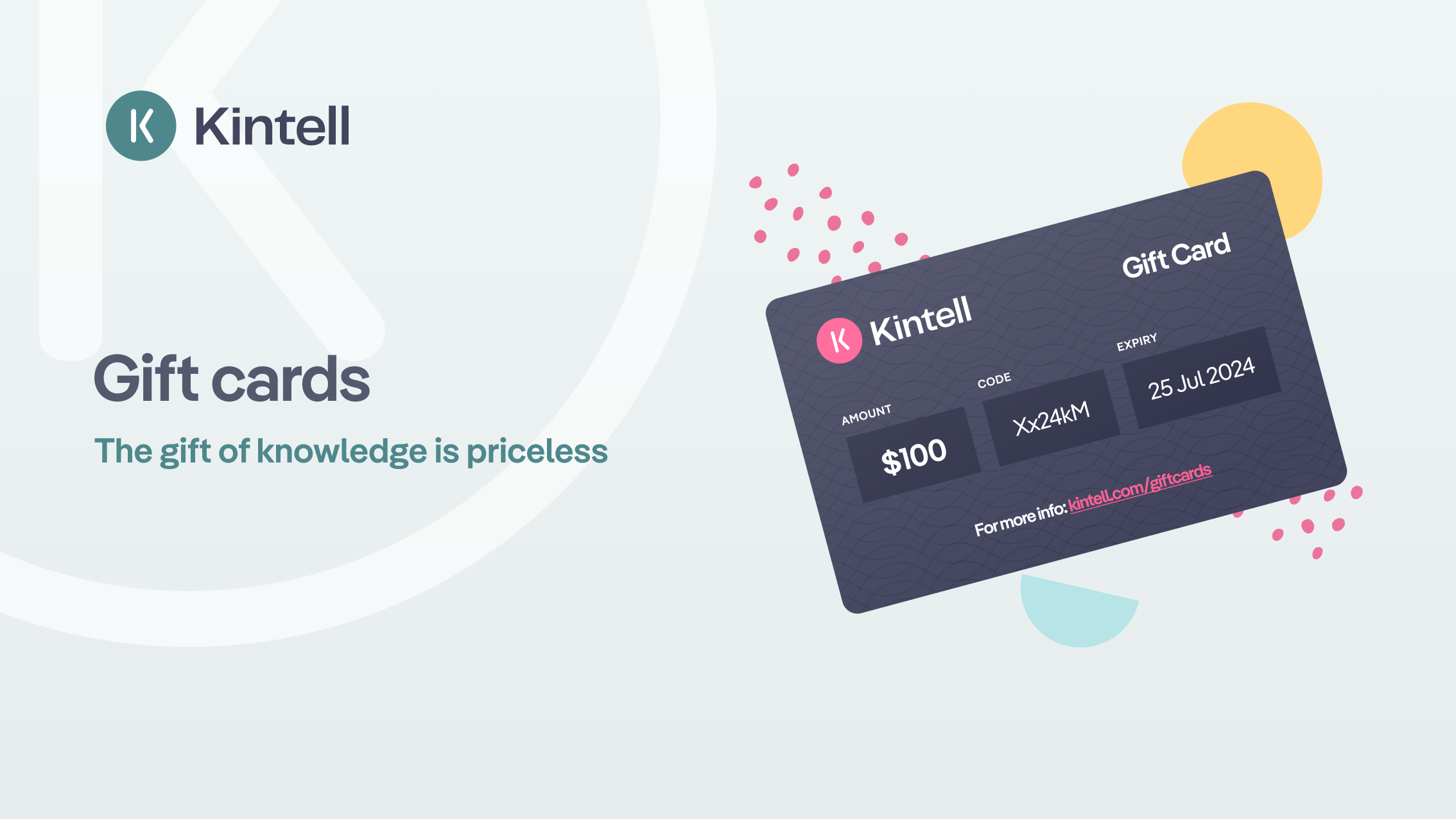 Share the love with Kintell Gift Cards | Kintell